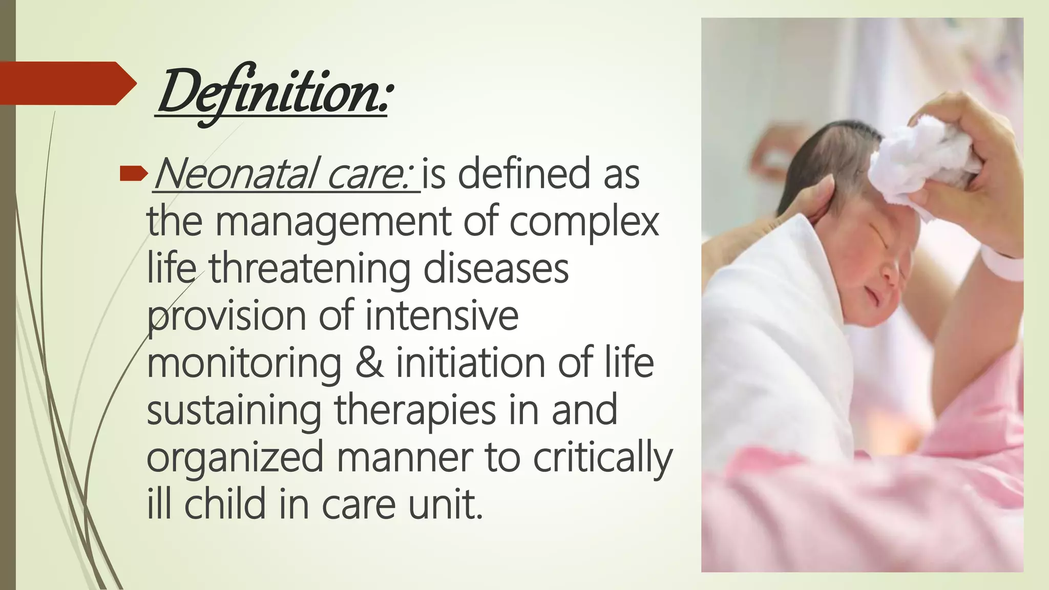 Admission of neonate in nicu | PPTX