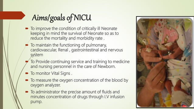 Admission of neonate in nicu | PPTX