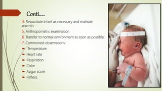 Admission of neonate in nicu | PPTX