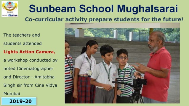 Admission Interface for 2020 Sunbeam Mughalsarai | PPT