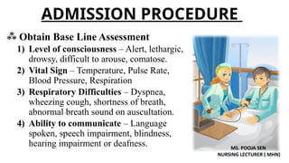 Admission Procedure and types in hospital pptx | PPTX