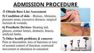 Admission Procedure and types in hospital pptx | PPTX