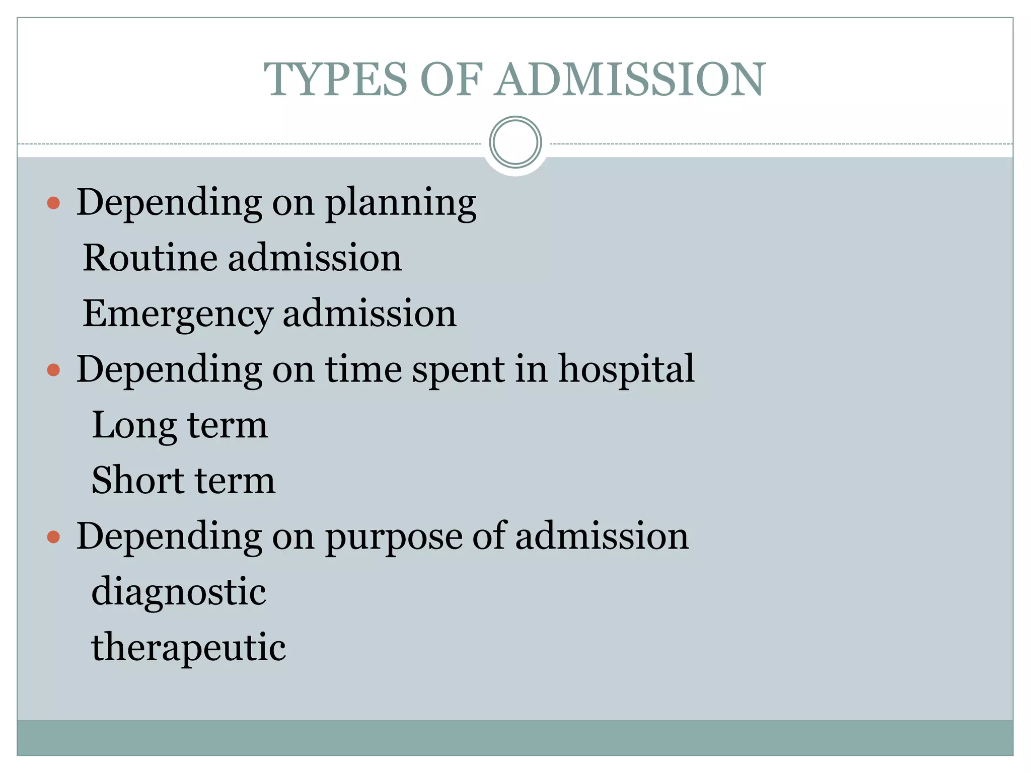 Admission procedure by Arundhati (AIIMS) | PPTX