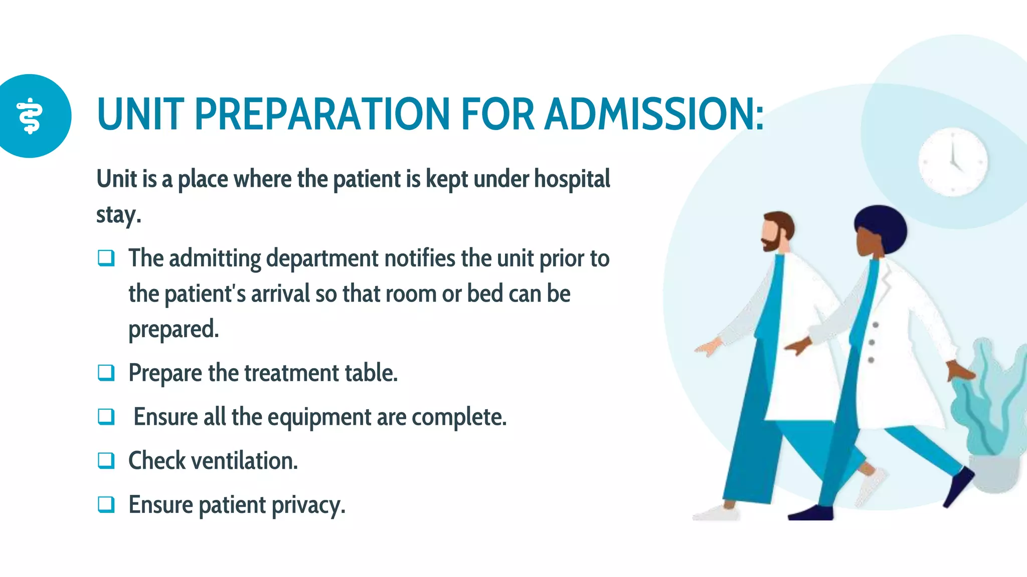 ADMISSION NURSING PROCEDURE | PPTX
