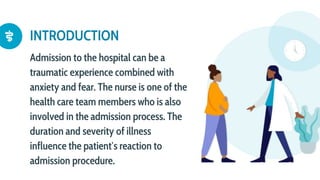 ADMISSION NURSING PROCEDURE | PPTX