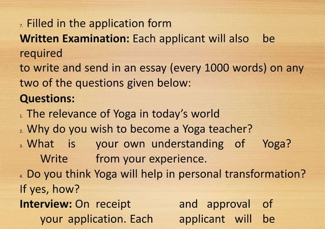 Admission Process- karuna yoga vidya peetham | PPT Admission Process- karuna yoga vidya peetham | PPT