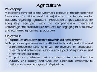 Admission rate of agriculture students | PDF