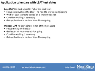 Law School Admissions -- Next Step Test Preparation | PPTX
