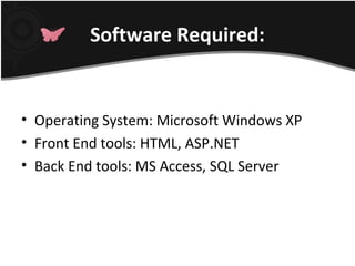 Admission system development | ZIP