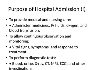 Comprehensive Guide to Hospital Admission: Procedures, Preparation, and ...