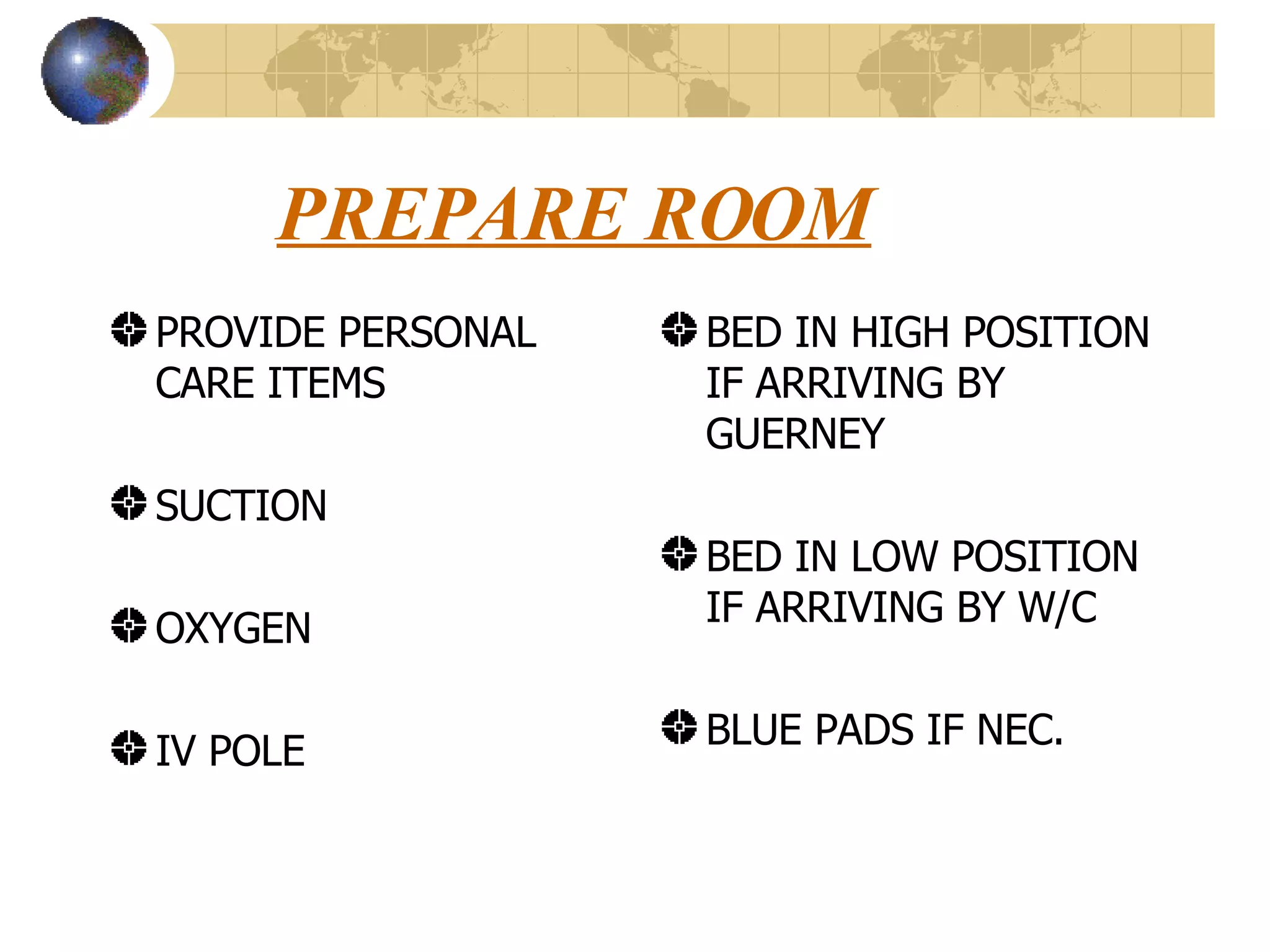 Admit/Discharge Powerpoint | PPT