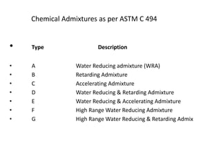 Admixture.ppt | Chemistry | Science