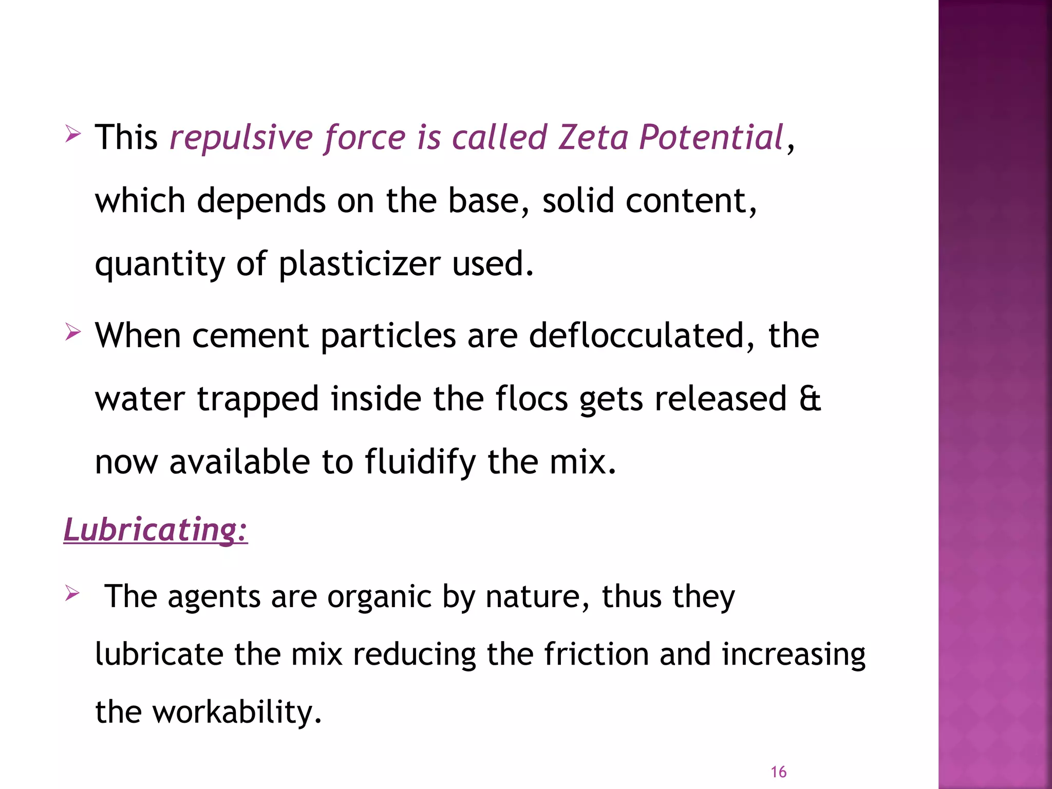 Admixture of concrete | PPT