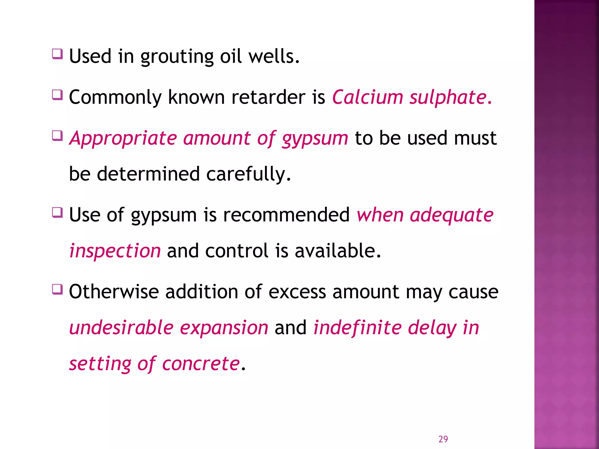 Admixture of concrete | PPT
