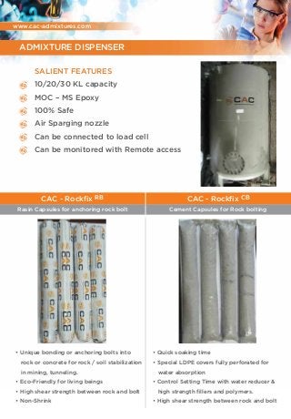 Concrete Additives & Chemicals Pvt. Ltd, Navi Mumbai, R&D laboratory | PDF
