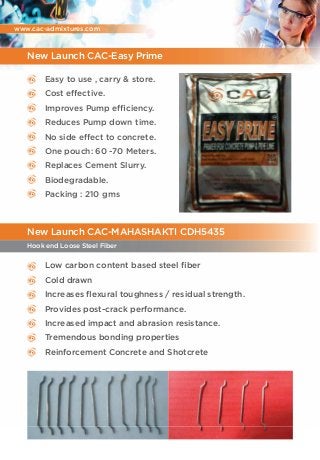 Concrete Additives & Chemicals Pvt. Ltd, Navi Mumbai, R&D laboratory | PDF
