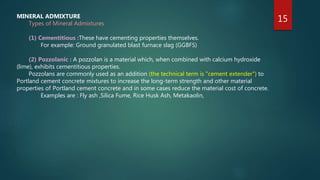 Admixtures for Concrete Technology | PPTX