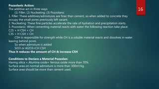 Admixtures for Concrete Technology | PPTX