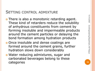Admixtures in concrete concrete technology | PDF