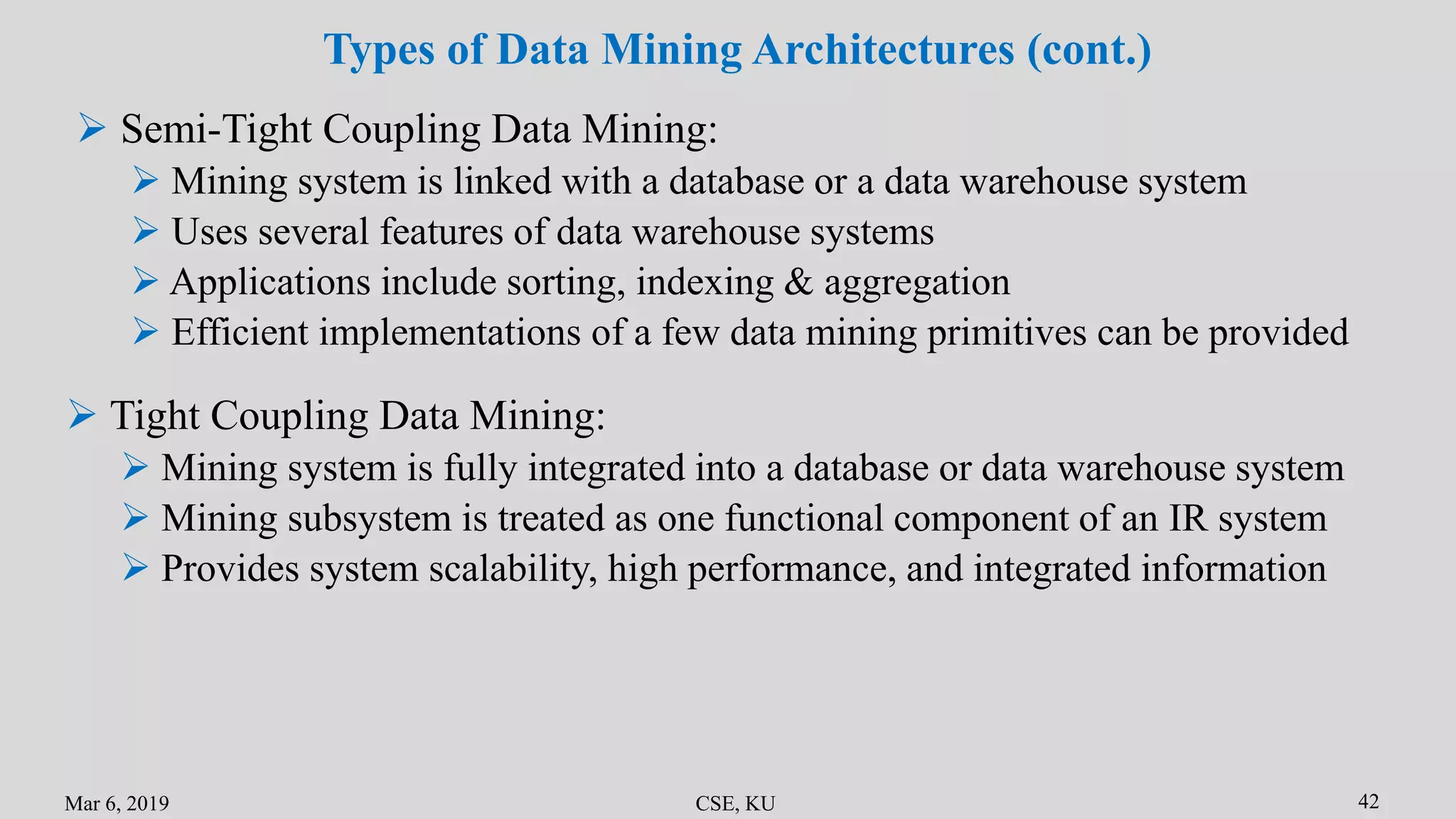 Data Mining Primitives, Languages & Systems | PPTX | Databases ...