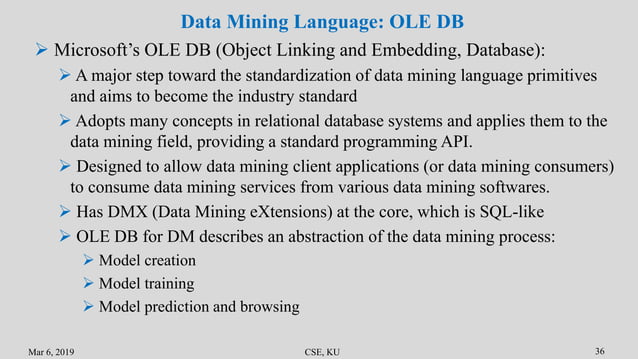 Data Mining Primitives, Languages & Systems | PPTX | Databases | Computer Software and Applications