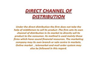 Channel distribution | PPT