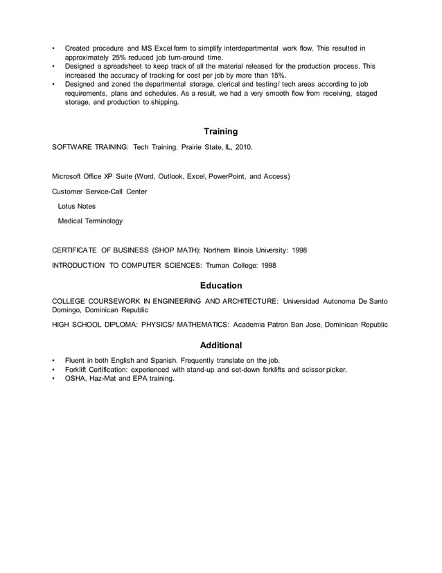 Administration CV template | DOCX