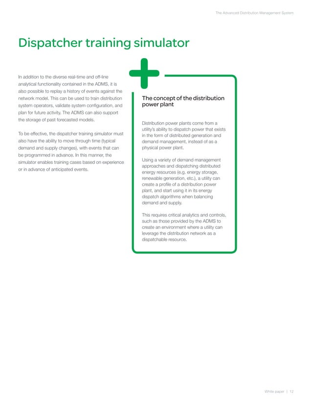 The Advanced Distribution Management System (ADMS) | PDF