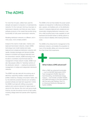 The Advanced Distribution Management System (ADMS) | PDF