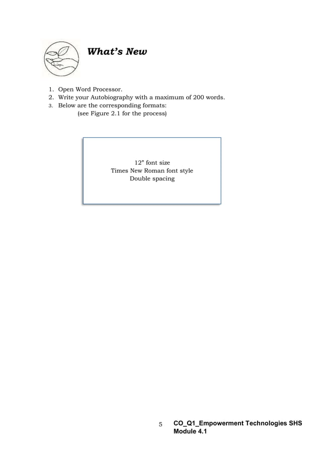 ADMSHS_Emp_Tech_Q1_M4_L1-Applied-productivity-tools-using-Word.pdf | Desktop Publishing ...