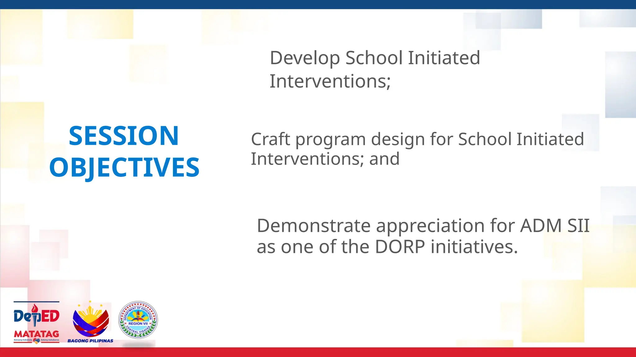 Alternative Delivery Mode School Initiated Intervention | PPTX