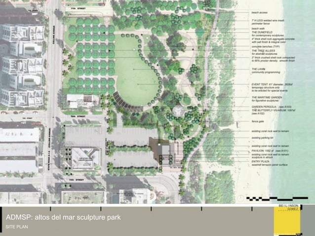 Altos del Mar Sculpture Park Preliminary and Landscape Plans Presented ...