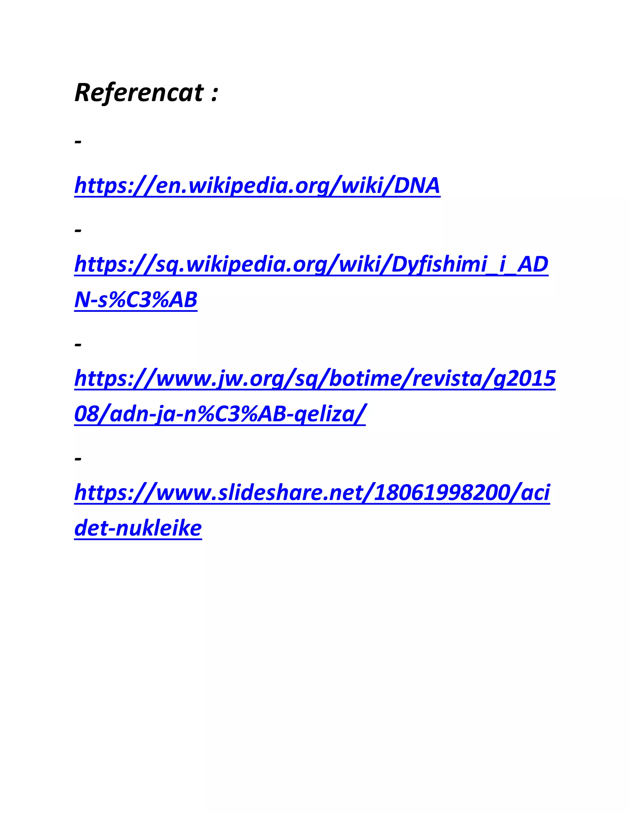ADN - Acidi Desoksiribonukleik | DOCX