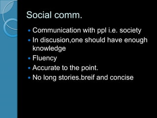COMMUNITY communication B adnan khan | PPTX
