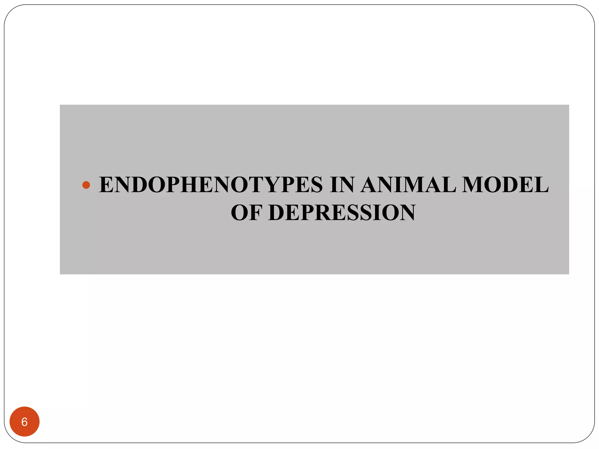 Animal models of Anxiety and depression (ADNAN KHAN) | PPTX