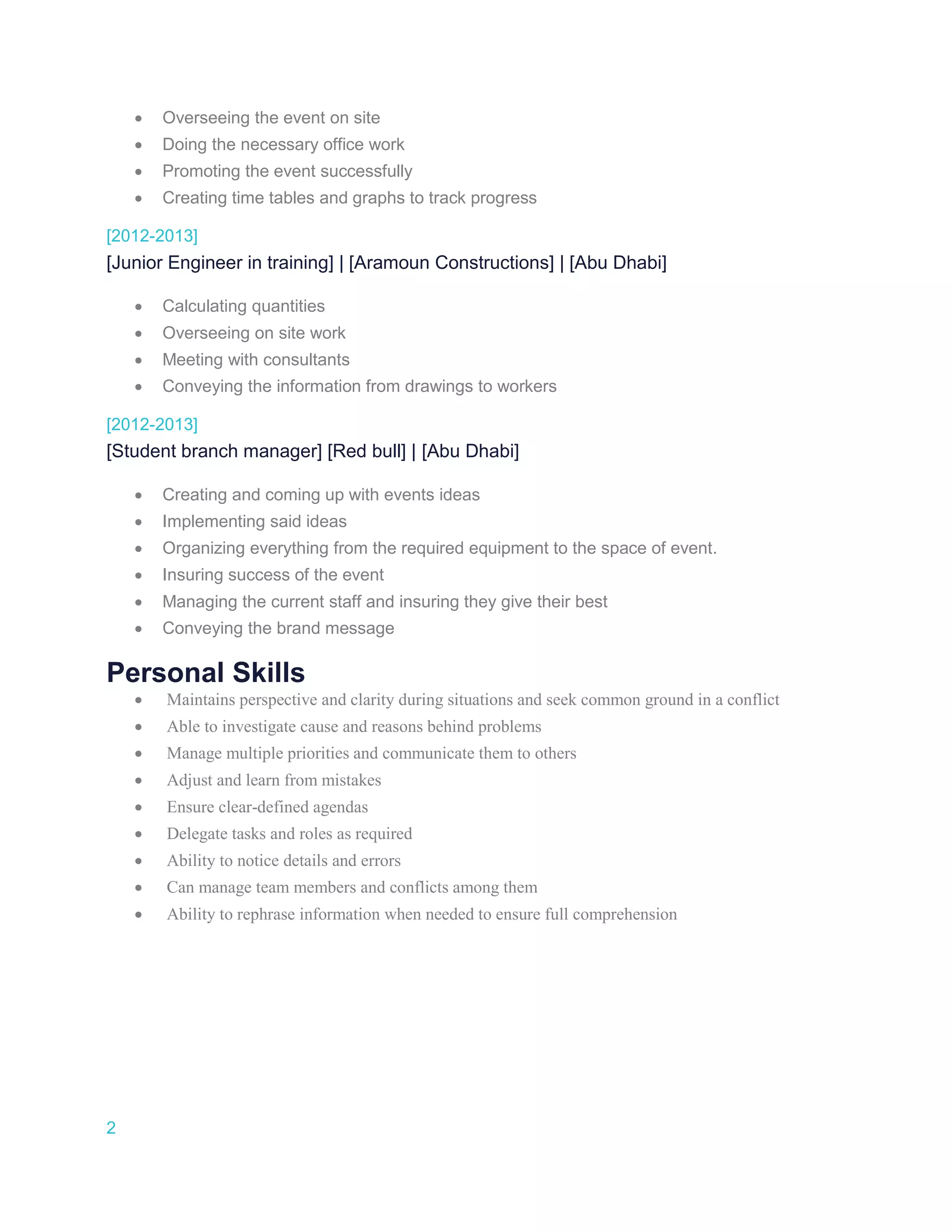 Adnan mayassi c.v | PDF