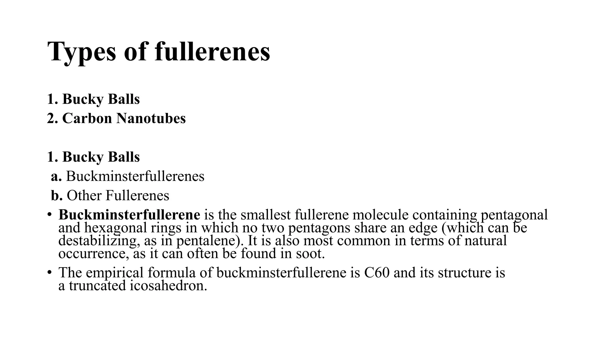 Biomedical Application Of Fullerenes | PPTX