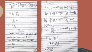 Curvature & Normal Vectors of a Curve | PPT
