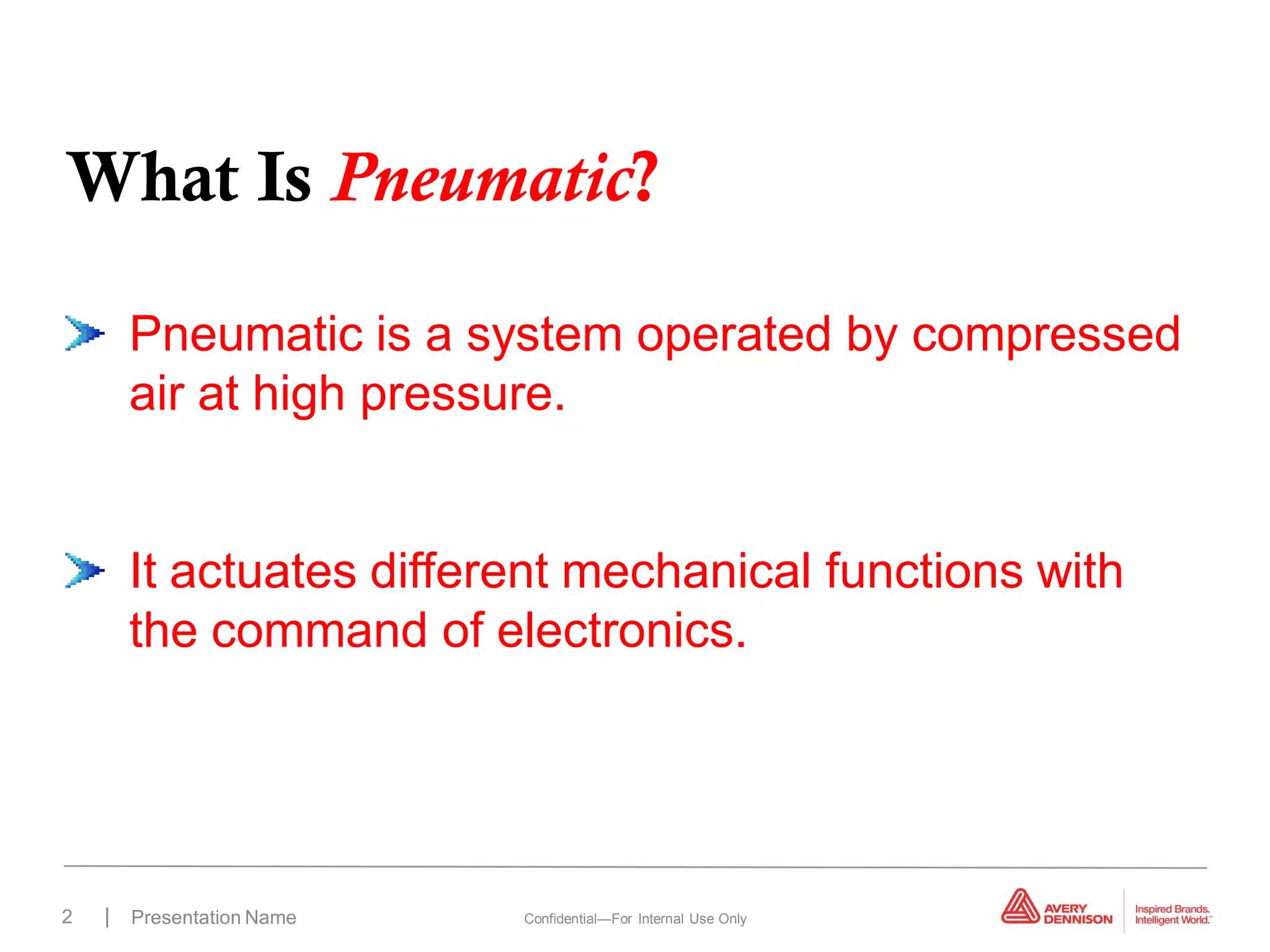 Pneumatic Control System Introduction | PPT | Free Download