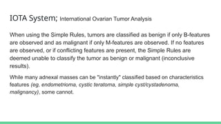 Approach to Adnexal mass | UPTODATE.pptx