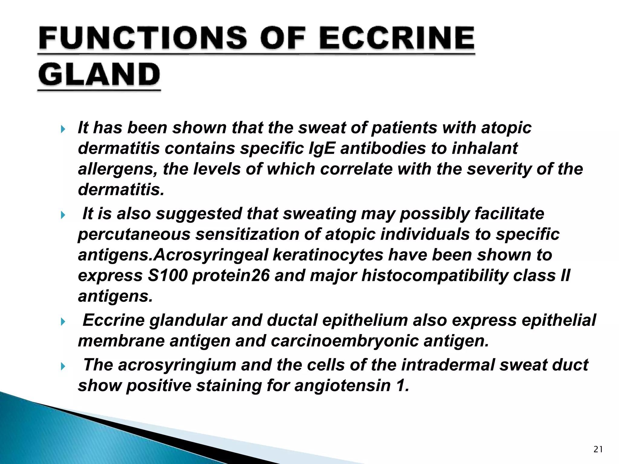 Adnexal structures of the skin | PPTX