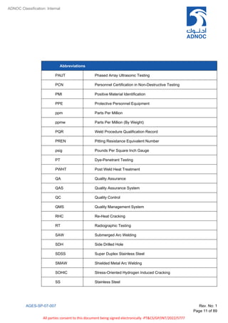 ADNOC Welding and NDE Specification Requirement.pdf