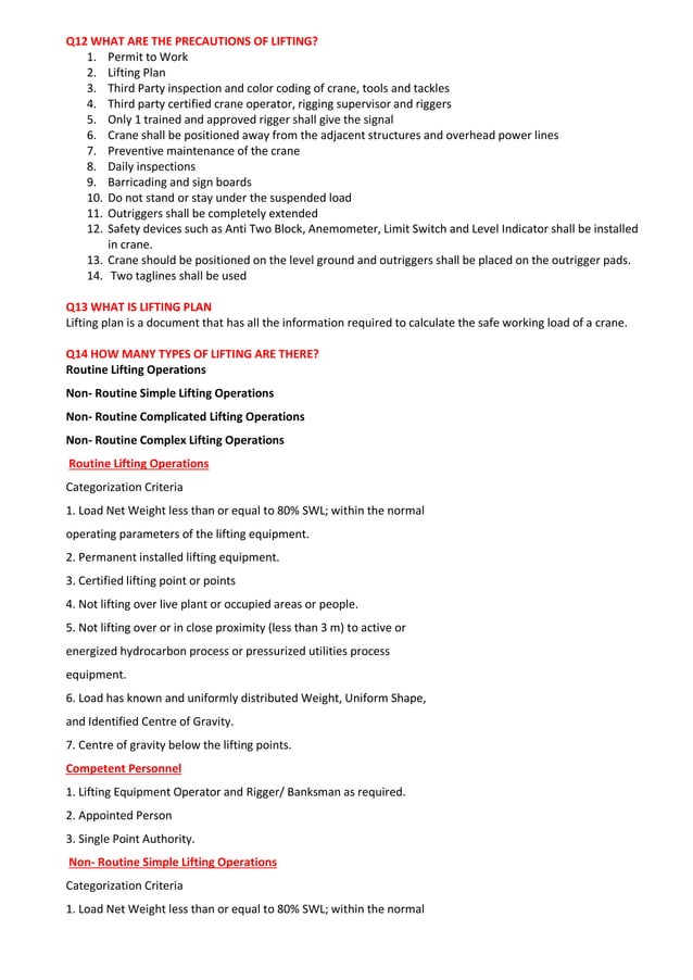 ADNOC WPR interview question and answers for UAE | PDF