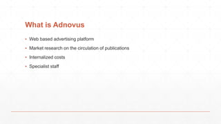 Adnovus | PPT