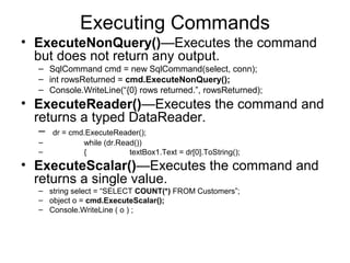 Ado | PPT | Databases | Computer Software and Applications