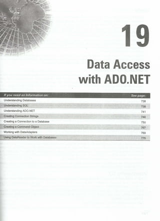Data Access with ADO.Net