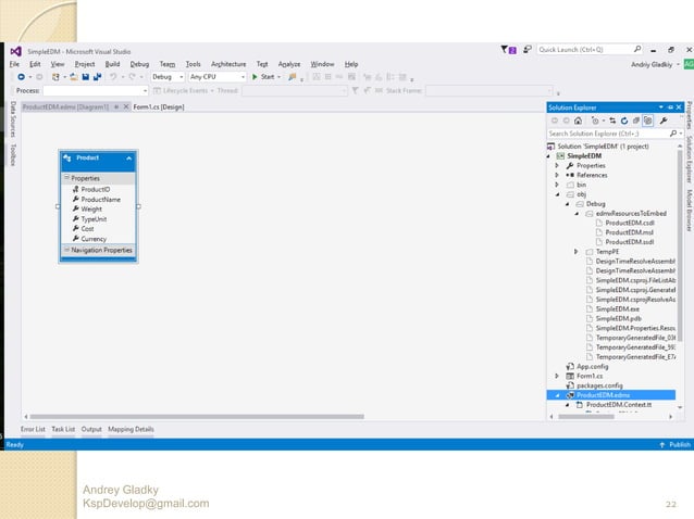Ado.net module 6 entity framework | PPT