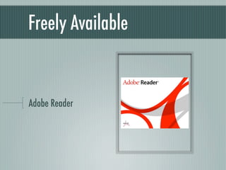 Adobe Acrobat sharing | PPT