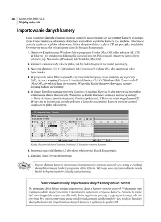 Adobe After Effects 6.0. Oficjalny podręcznik | PDF