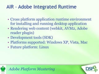 Adobe AIR Seminar | PPT